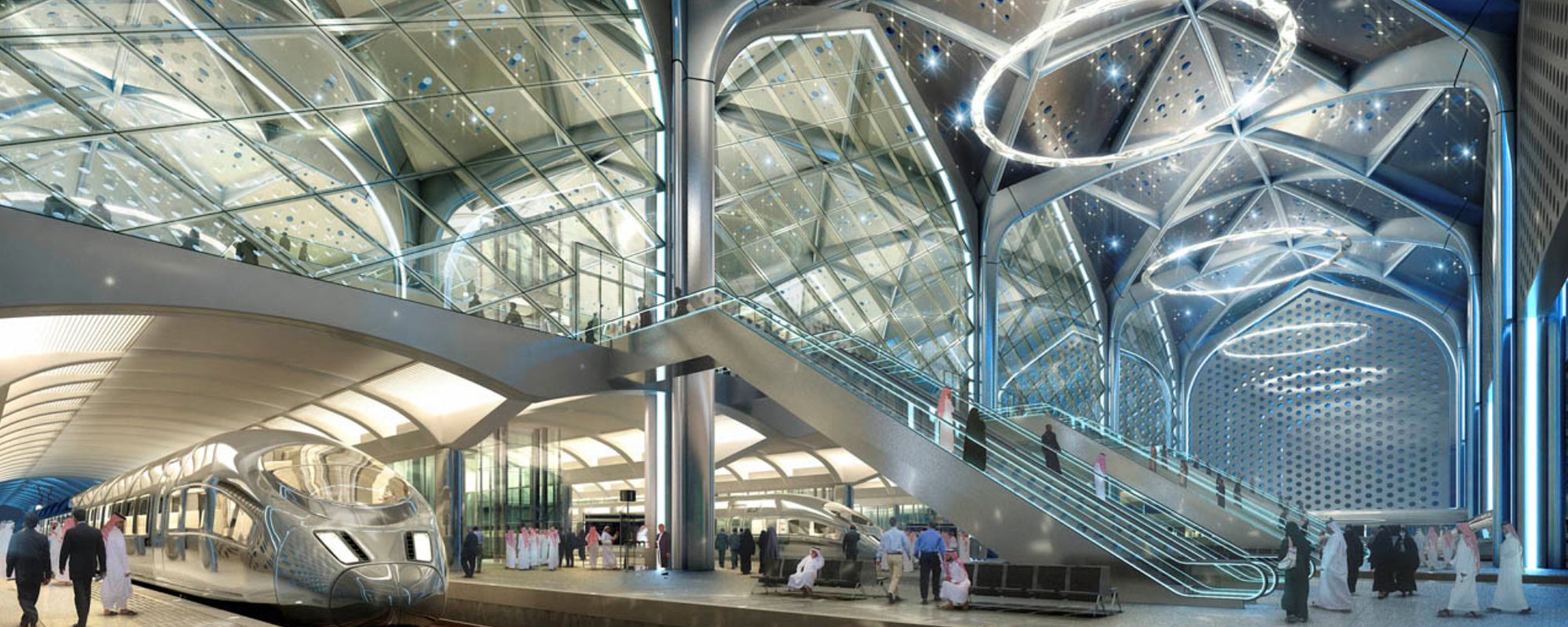 Haramain High Speed Rail | Delmatic | The lighting management company